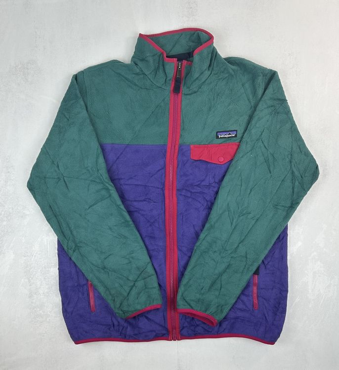 Polaire Synchilla Patagonia Vintage Colorblock- Taille L (D'occasion) à ...