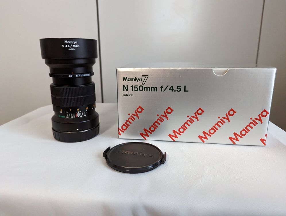 Mamiya 7 150mm lens & OVP | Kaufen auf Ricardo