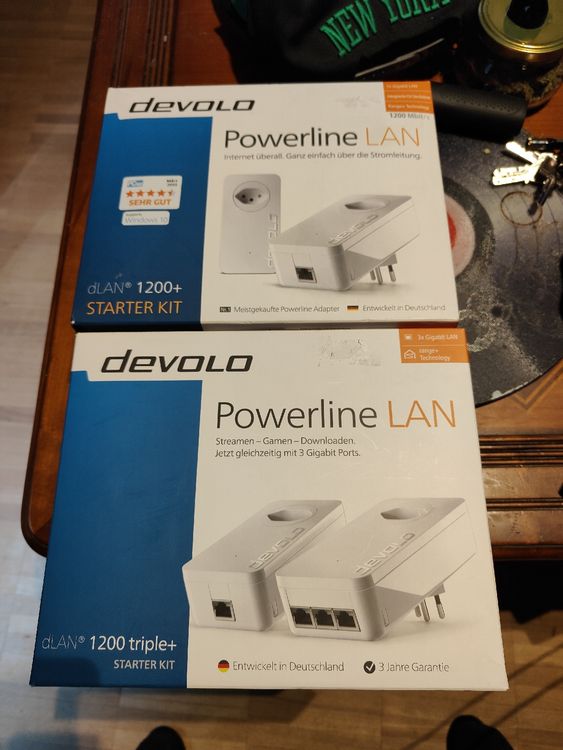 Devolo dLAN 1200+ Starter Kit & Triple+ Set, Neuwertig (Gebraucht) in Stäfa für CHF 100 – mit ...