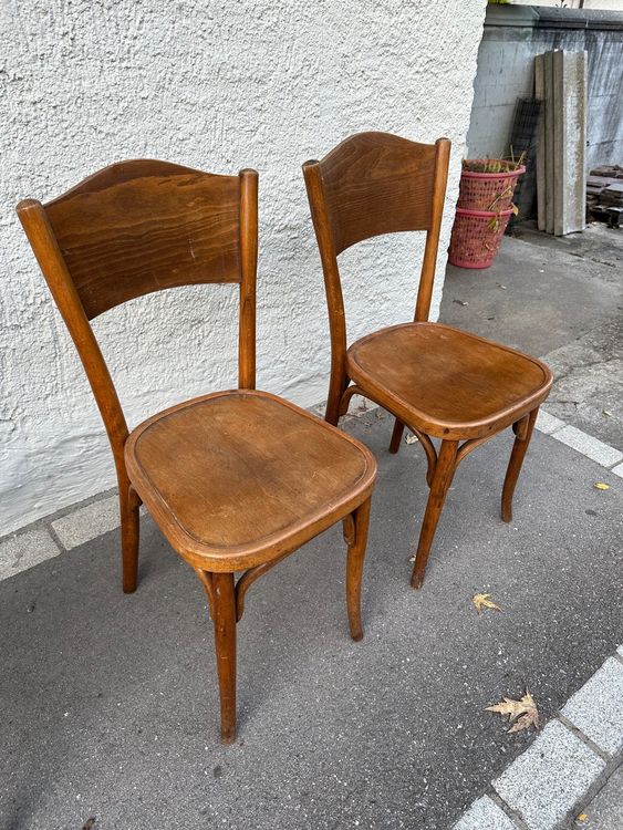 2 Holzstühle Horgen Glarus | Kaufen auf Ricardo