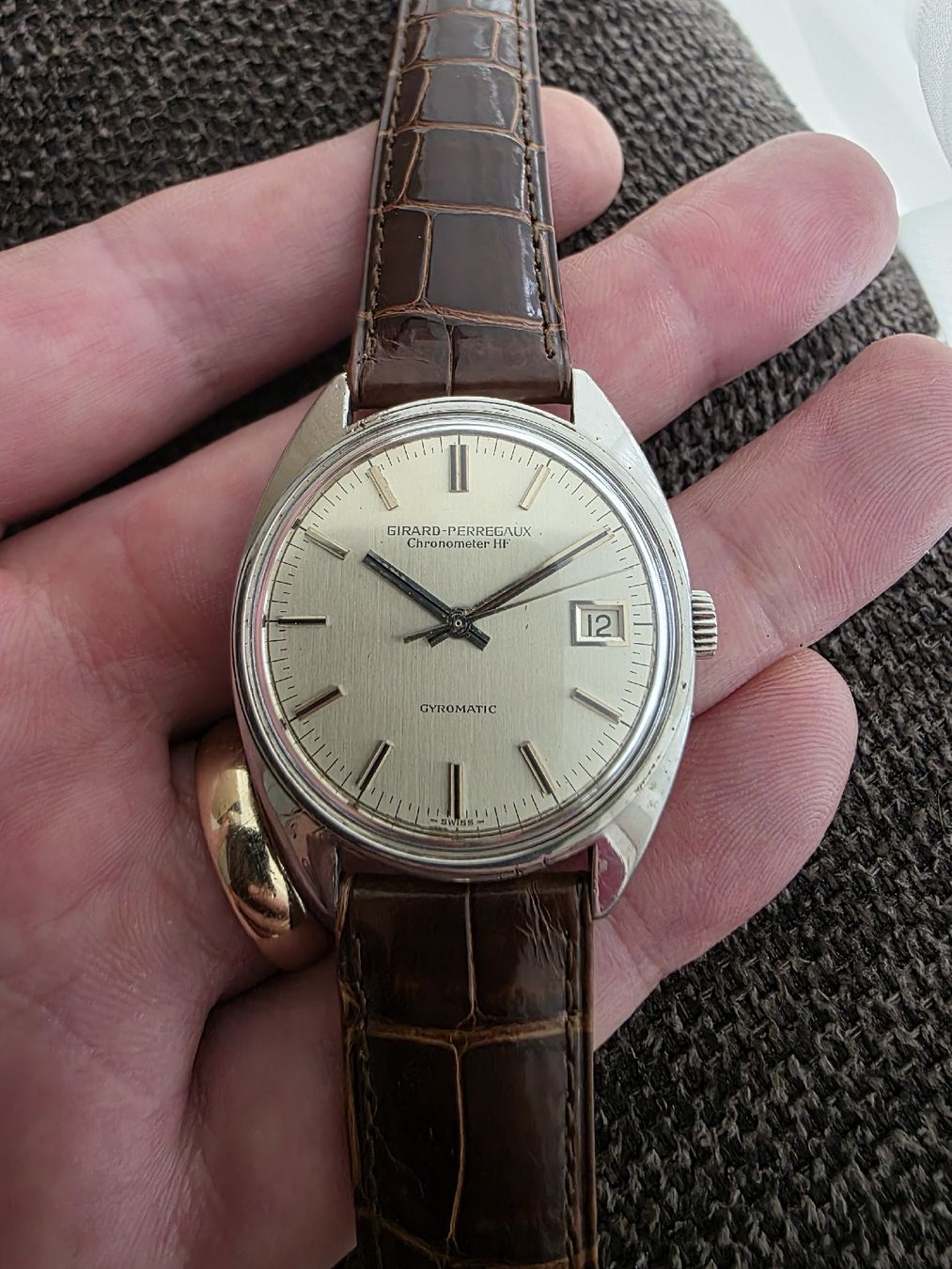 Montre Girard-Perregaux Gyromatic HF vintage - Magnifique! (D'occasion ...