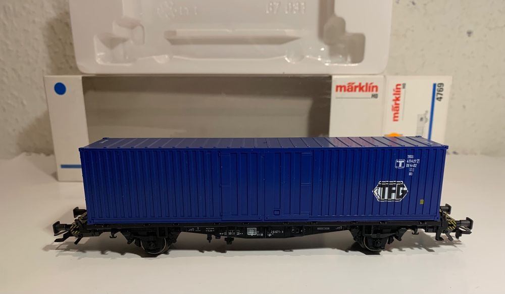 Märklin Containertragwagen 4769 (Gebraucht) in Lenzburg für CHF 17.5 ...