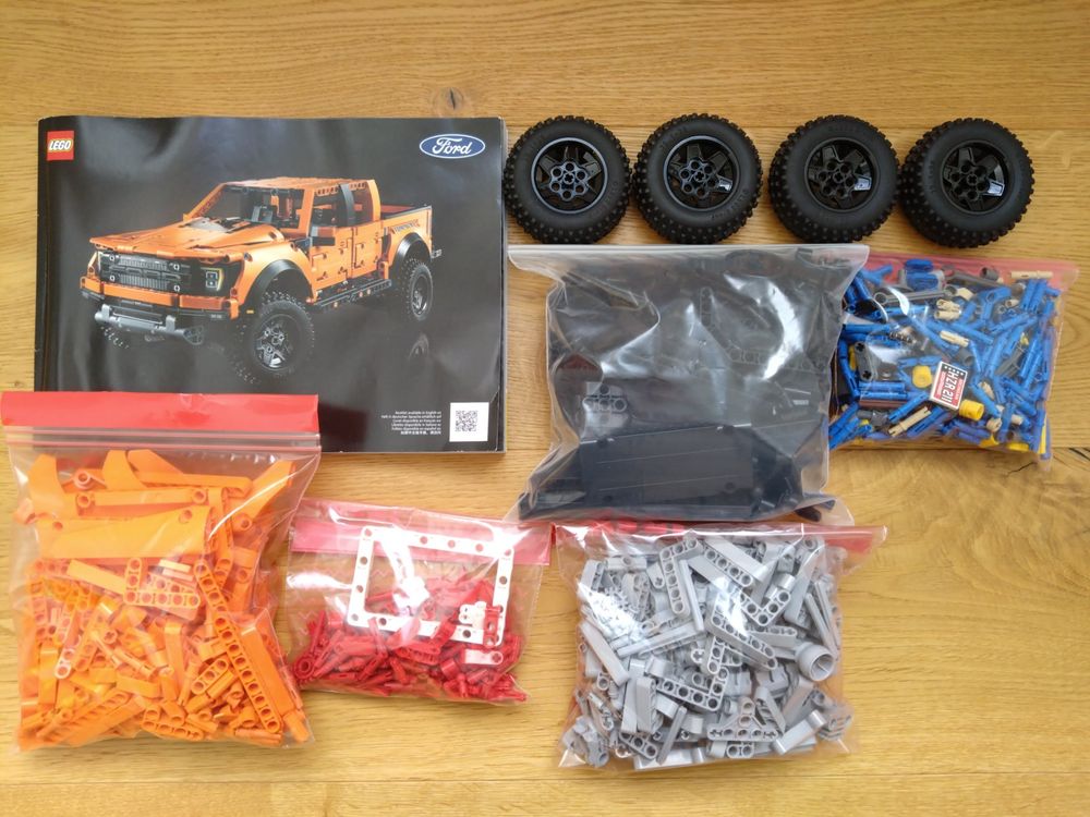 Lego Technic 42126 Ford Raptor / Pick up / zerlegt+sortiert (Neu ...