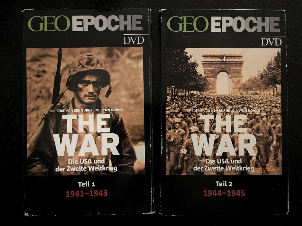 GEO EPOCHE DVD The War USA Zweiter Weltkrieg 2 DVDs (Gebraucht) in ...