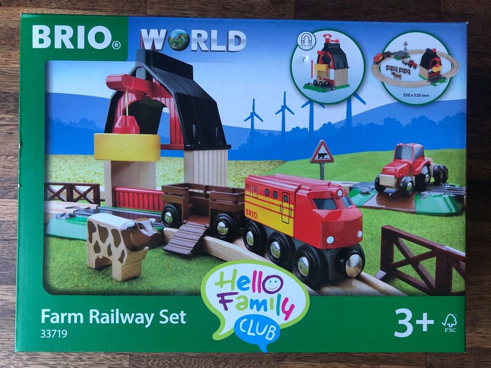 BRIO Bahn Bauernhofset - Farm Railway Set, 33719 - NEU & OVP | Kaufen ...