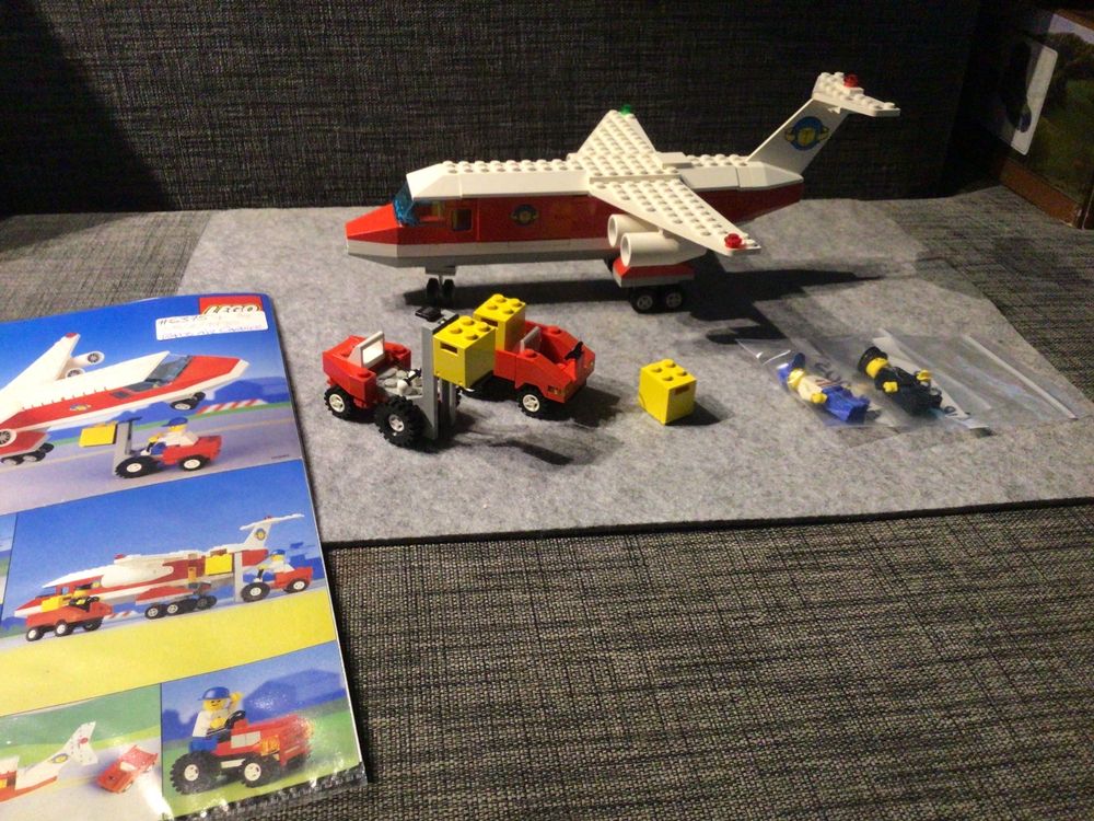 Lego #6375”Trans Air Carrier”1990/100%/Anleitung Vintage Top | Kaufen ...