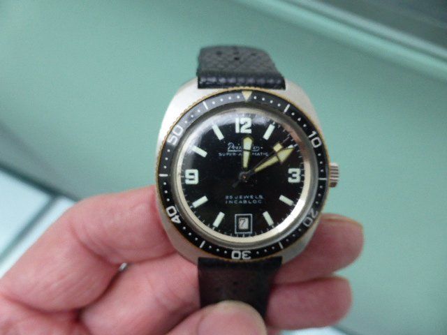 PRIMATO Super Automatic ETA Vintage Diver 37mm aus 1970er (Gebraucht ...