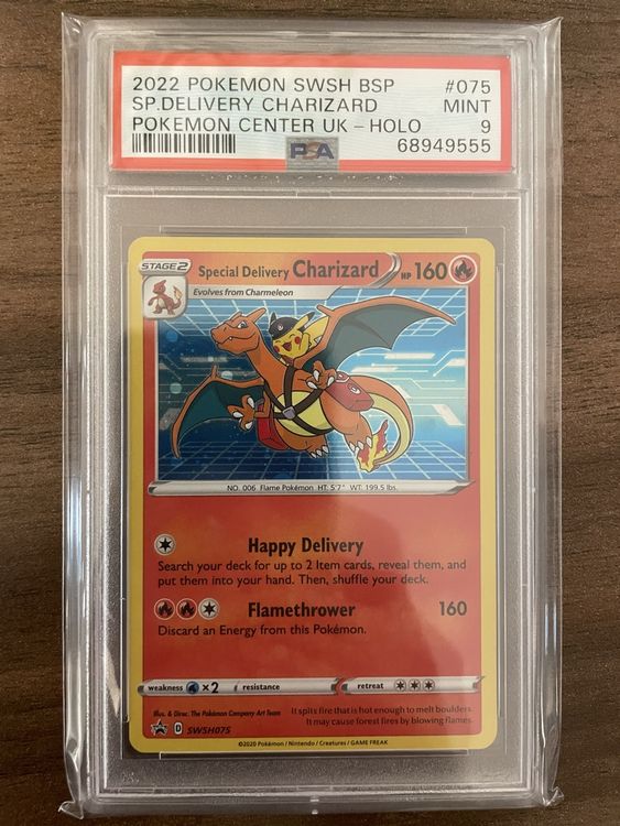 PSA9 Pokemon card Special deliver charizard pikachu holo | Kaufen auf ...