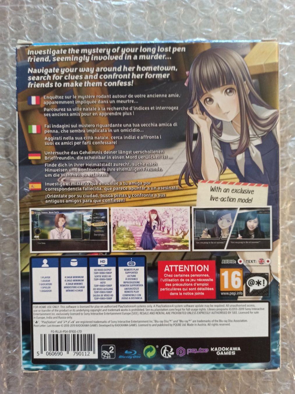 V Letter Root Letter Last Anwser Day One Edition PS4 / PS5 (Gebraucht) in Oberweningen für CHF ...