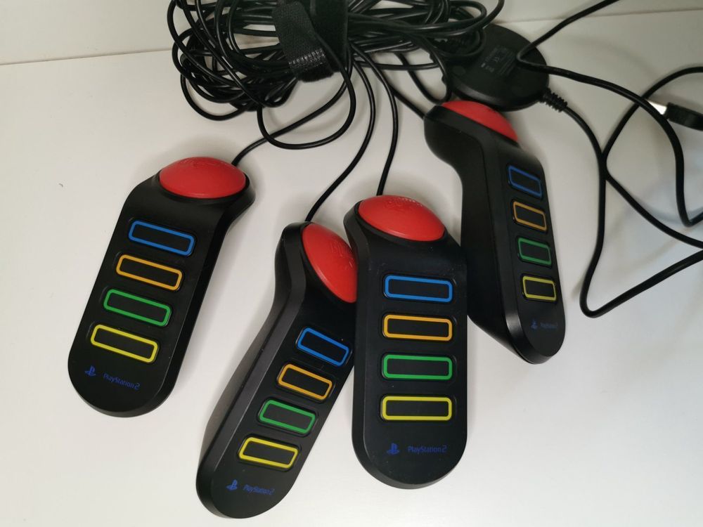 PS2 4 Buzz Controller / Buzzer (Gebraucht) in Herznach für CHF 12 – mit ...