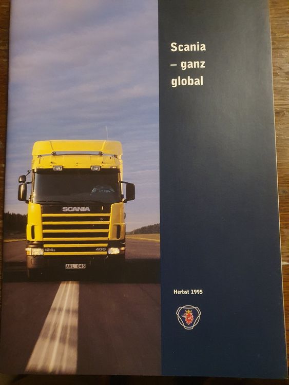 Scania ganz Global 1995 Prospekt ZZ (Gebraucht) in Flawil für CHF 20 – mit Lieferung auf Ricardo ...