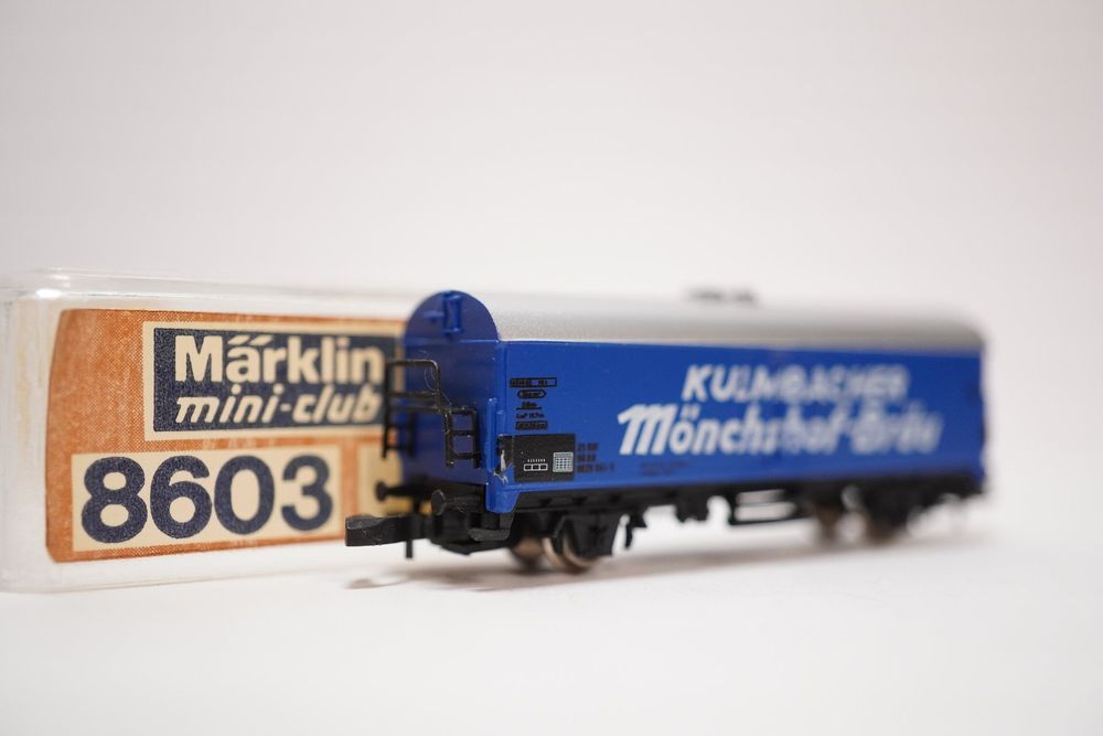 e33 Märklin 8703 DB Güterwagen Kulmbacher Mönchshofbräu 2) (Gebraucht) in Thun für CHF 12 – mit ...