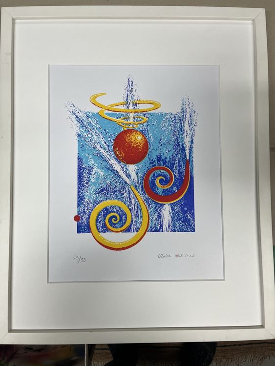 Lithografie von Claire Ochsner signiert | Kaufen auf Ricardo