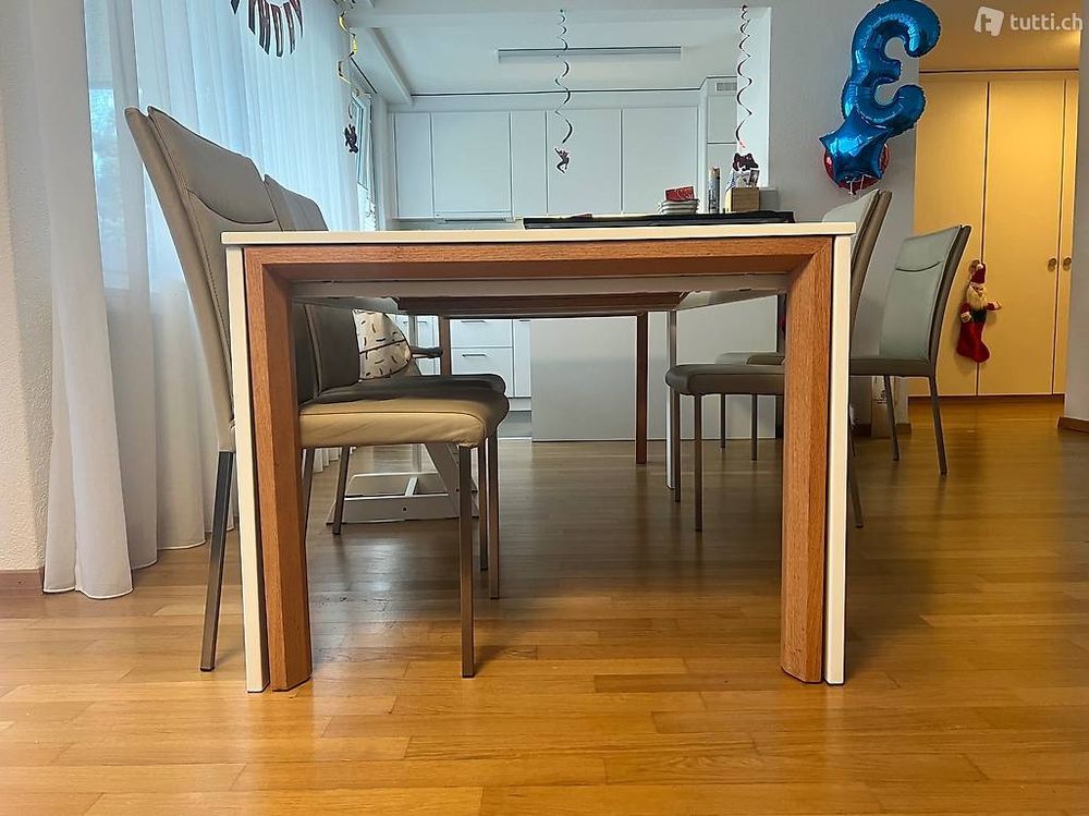 Moderner Ausziehbarer Esstisch Platz für bis zu 14 Personen (Gebraucht ...