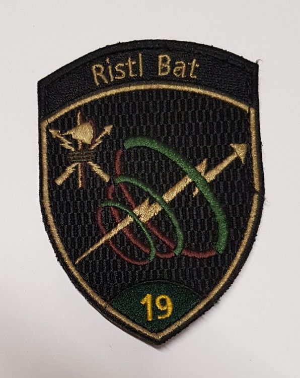 Ristl Bat 19 Badge Schweizer Armee Abzeichen / mit Klett | Kaufen auf ...