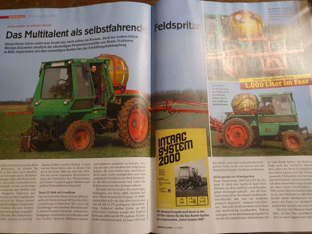 Traktor Classic 16 Stihl Traktoren IHC Farmall Deutz Lanz xx (Gebraucht) in Flawil für CHF 17 ...