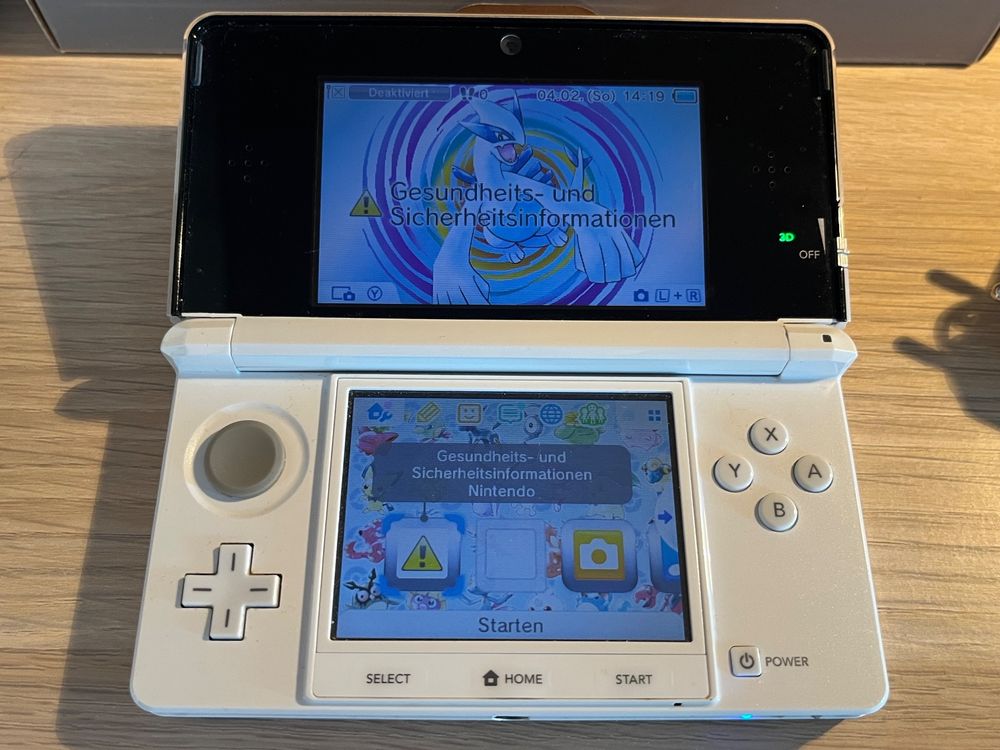 Nintendo 3DS Weiss OVP + Ladekabel (Gebraucht) in St. Gallen für CHF ...