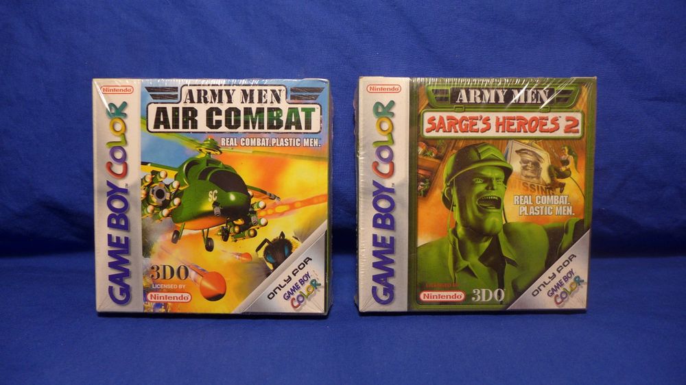 army men - air combat und sarge's heroes 2 - gameboy color (Neu und ...