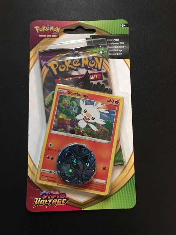 Blister pack Vivid Voltage Scorbunny | Kaufen auf Ricardo