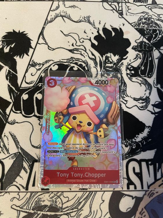 One Piece TCG: Tony Tony.Chopper (EB01-006) (V.1) SR (Neu (gemäss ...