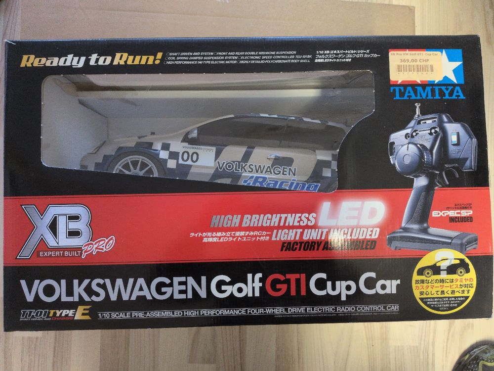 Tamiya XB Pro Volkswagen Golf GTI Cup Car, RTR | Kaufen auf Ricardo