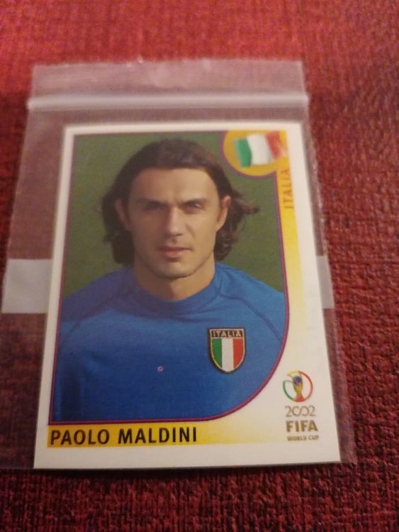 Panini WM 2002 Paolo Maldini Nr. 460 | Kaufen auf Ricardo