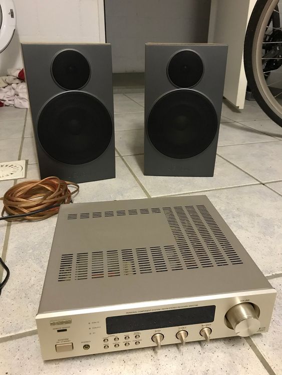 Denon Stereo Receiver DRA-F100 und Denon Lautsprecher SC-F1 (Gebraucht) in Küttigen für CHF 30 ...
