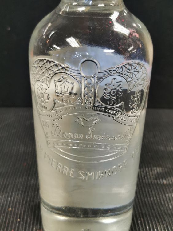 1.Litre ANCIENNE BOUTEILLE VODKA SMIRNOFF RUSSIAN IMPERIAL (Neu (gemäss ...