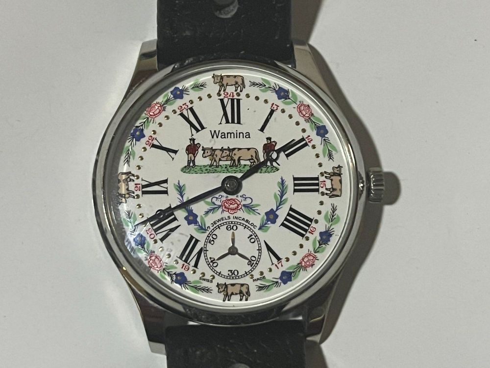 WAMINA BAUERN ARMBANDUHR UNITAS 6498 44mm (Gebraucht) in Köniz für CHF ...