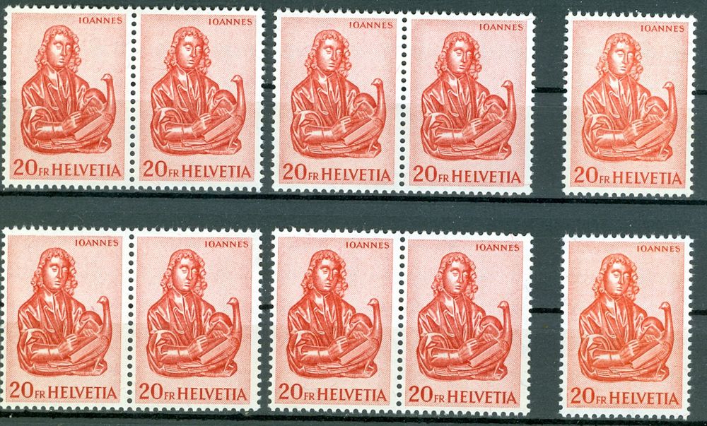 1961 Schweiz Frankaturware (Neu (gemäss Beschreibung)) in Zürich für CHF 163 – mit Lieferung auf ...