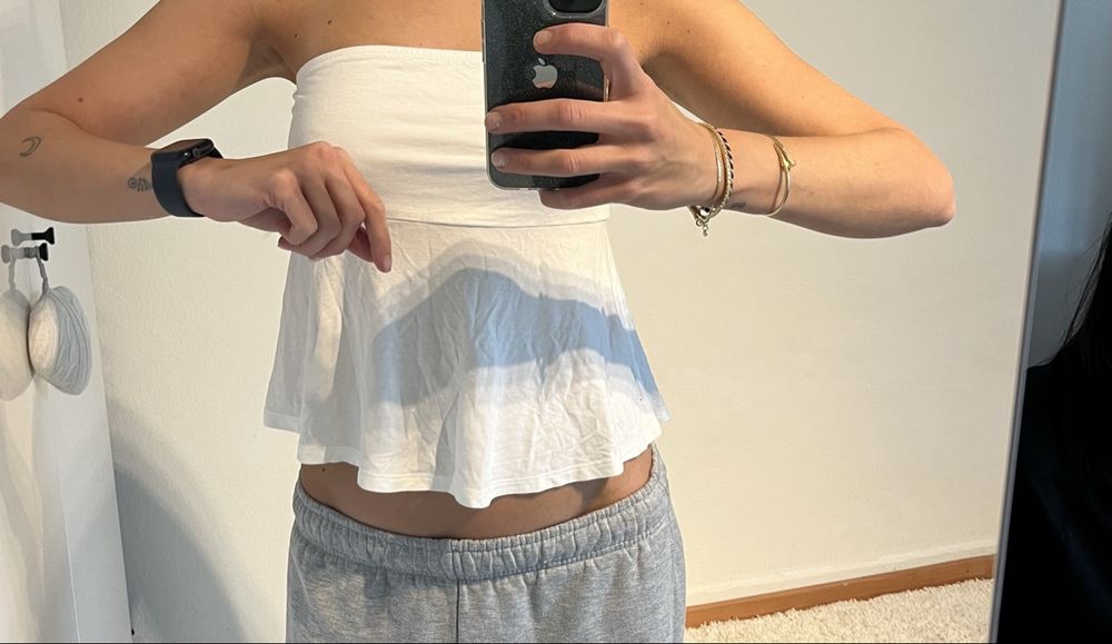 Brandy Melville Set, Top oder Rock, weiss, Sommer Sale! (Neu und ...