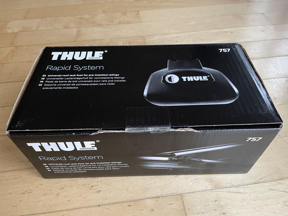 Thule 757 Dachträger- / Lastenträgerfuss für Relings (Gebraucht) in Chur für CHF 41 – mit ...