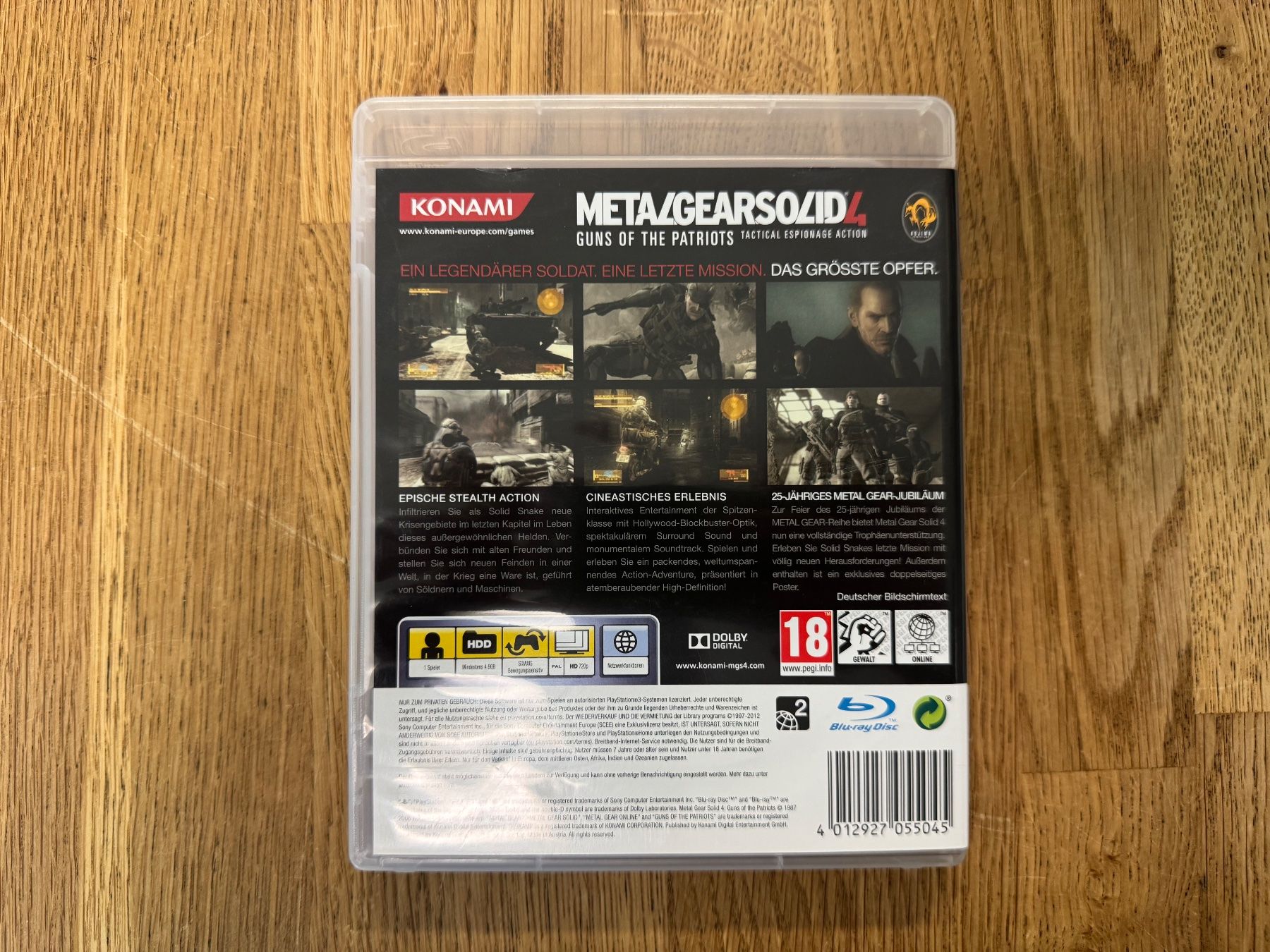 PS3 Metal Gear Solid 4 – Guns of the Patriots (Gebraucht) in Niederwil ...