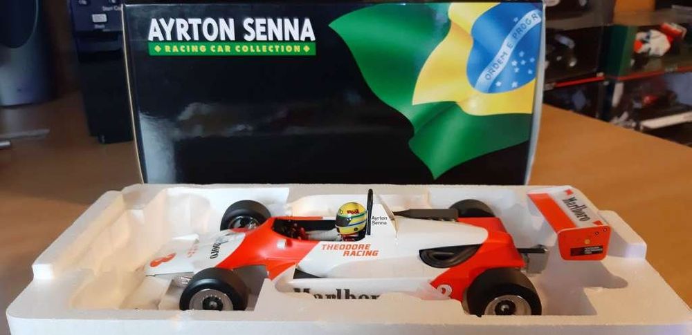 Ayrton Senna Ralt Toyota RT3 mit Marlboro Decals 1:18 (Neu (gemäss ...