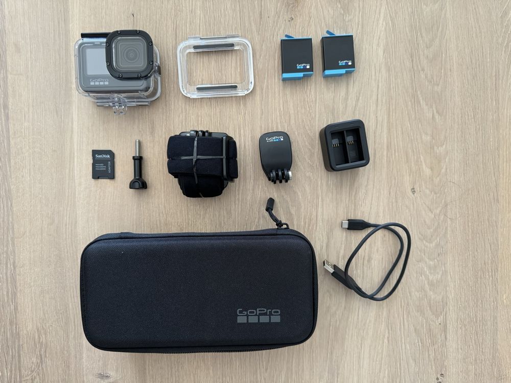 GoPro Hero 9 Black (5K, Bluetooth, Wi-Fi) (Neu (gemäss Beschreibung ...