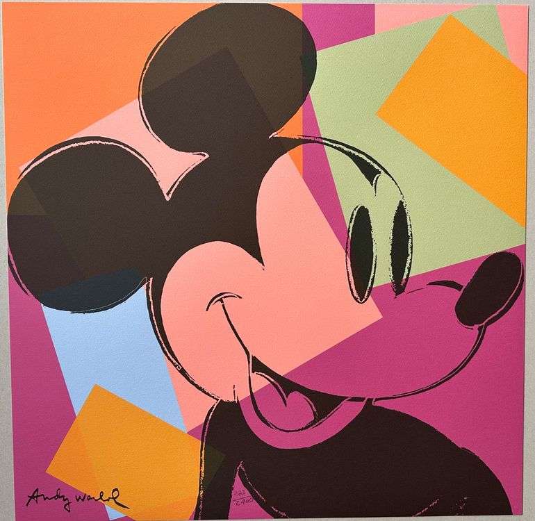 Andy Warhol: Mickey Mouse 273/2400 | Kaufen auf Ricardo
