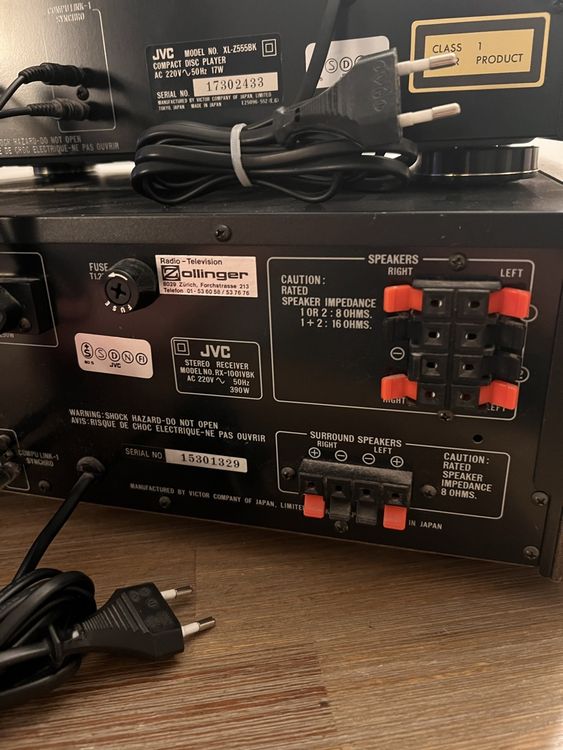 JVC XLZ555+RX -1001V Vintage High End CD Player (Gebraucht) in Berikon ...