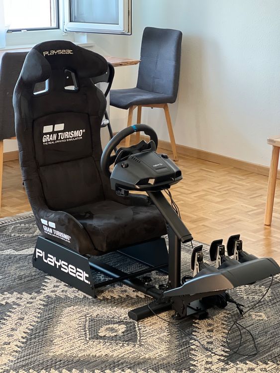 Gaming Stuhl „Playseat Gran Turismo“ inkl. Lenkrad & Pedalen | Kaufen ...