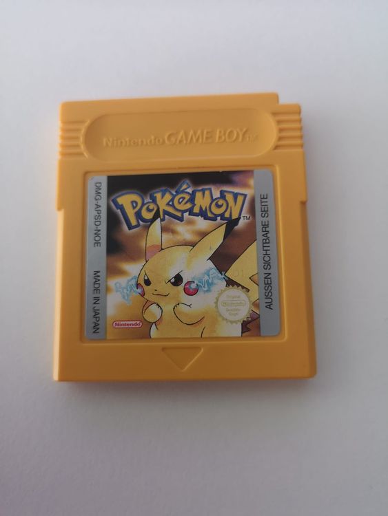 Pokemon Gelb (Nintendo Game Boy) (Gebraucht) in Herisau für CHF 36 ...