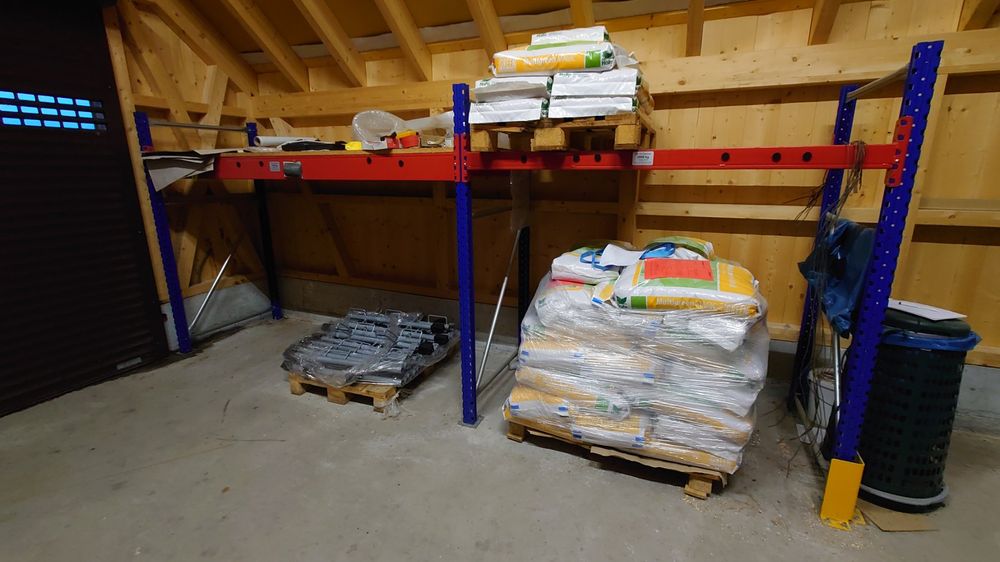 Palettenregal für 10 Euro-Paletten (Gebraucht) in Etzgen für CHF 159 – nur Abholung auf Ricardo ...