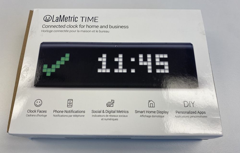 LaMetric TIME (Neu (gemäss Beschreibung)) in für CHF 129 – mit Lieferung auf Ricardo kaufen