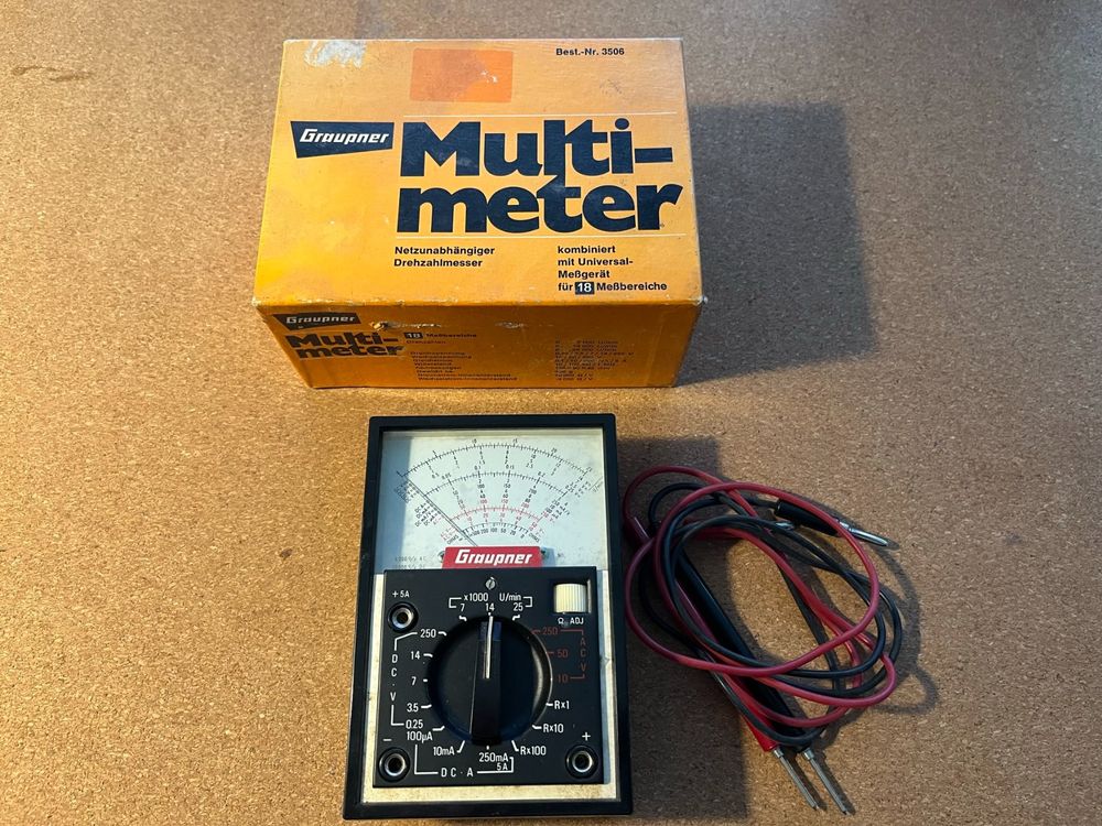 Graupner Multimeter (Defekt) in Einsiedeln für CHF 10 – mit Lieferung ...