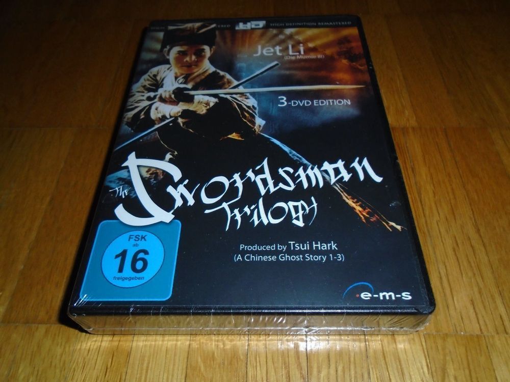 The Swordsman Trilogy - Deluxe Edition - 3 DVD-S - UNCUT (Neu und ...