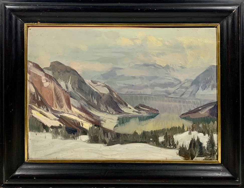 Ernst Hodel (1881-1955) Winterlandschaft Gemälde (Gebraucht) in Root für CHF 375 – mit Lieferung ...