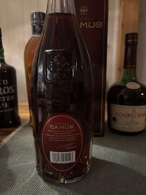 Camus Grand VSOP Cognac – alte Abfüllung mit Box (40%, 1L) (Neu und ...