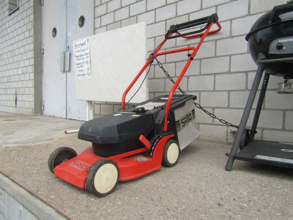 Rasenmäher Sabo 36 ELH Turbostar 220 Volt (Gebraucht) in Wädenswil für ...