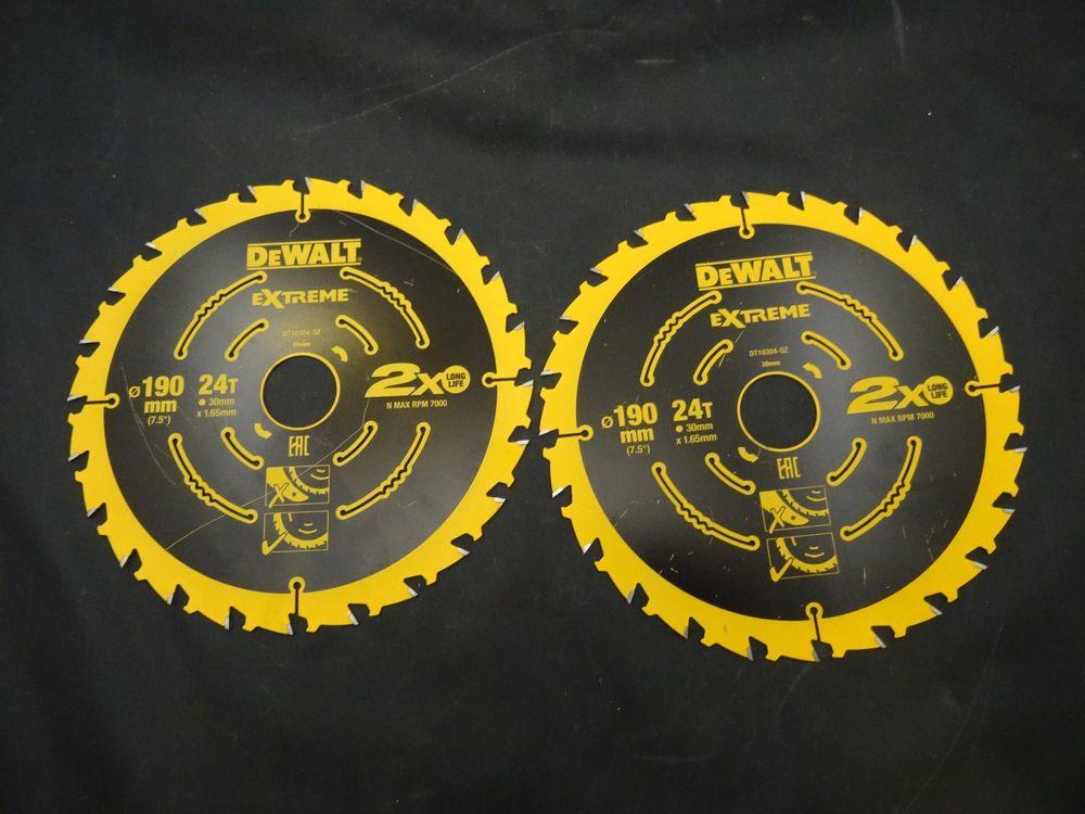 2xDeWalt Lame de scie circulaire DT10304-QZ | Kaufen auf Ricardo