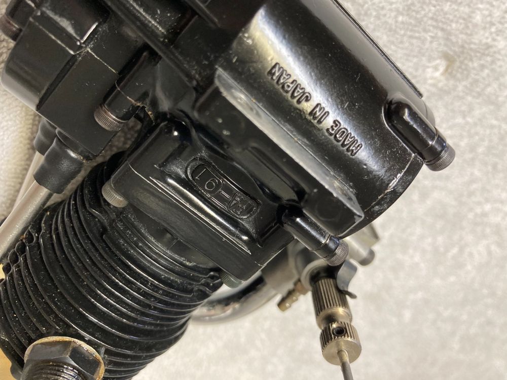 SAITO FA 91 S 4-Takt Motor mit Schalldämpfer Goldkopf (Gebraucht) in ...