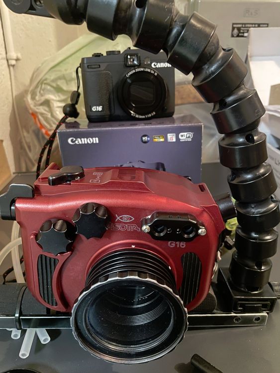 Caisson étanche Isotta pour plongée (appareil photo G16) (Gebraucht) in ...