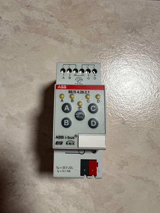 BE/S4.20.2.1 KNX Binäreingang 4fach ABB Smarthome | Kaufen auf Ricardo